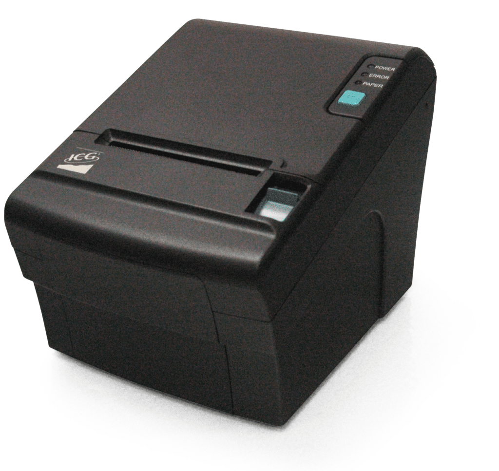 ICG SLK-TL212 Thermal Receipt Printer USB & Serial - Black - SG Solutions